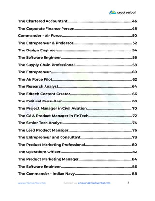 Crackverbal's Top 50 Unique Profiles - MBA Success Stories.pdf
