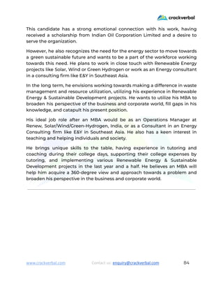 Crackverbal's Top 50 Unique Profiles - MBA Success Stories.pdf