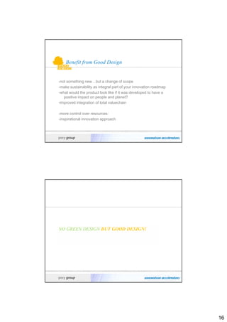 Cradle 2 Cradle Pezy product innovation | PDF