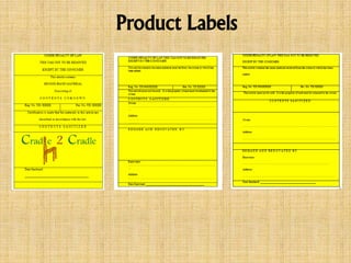 Cradle 2 Cradle | PPTX