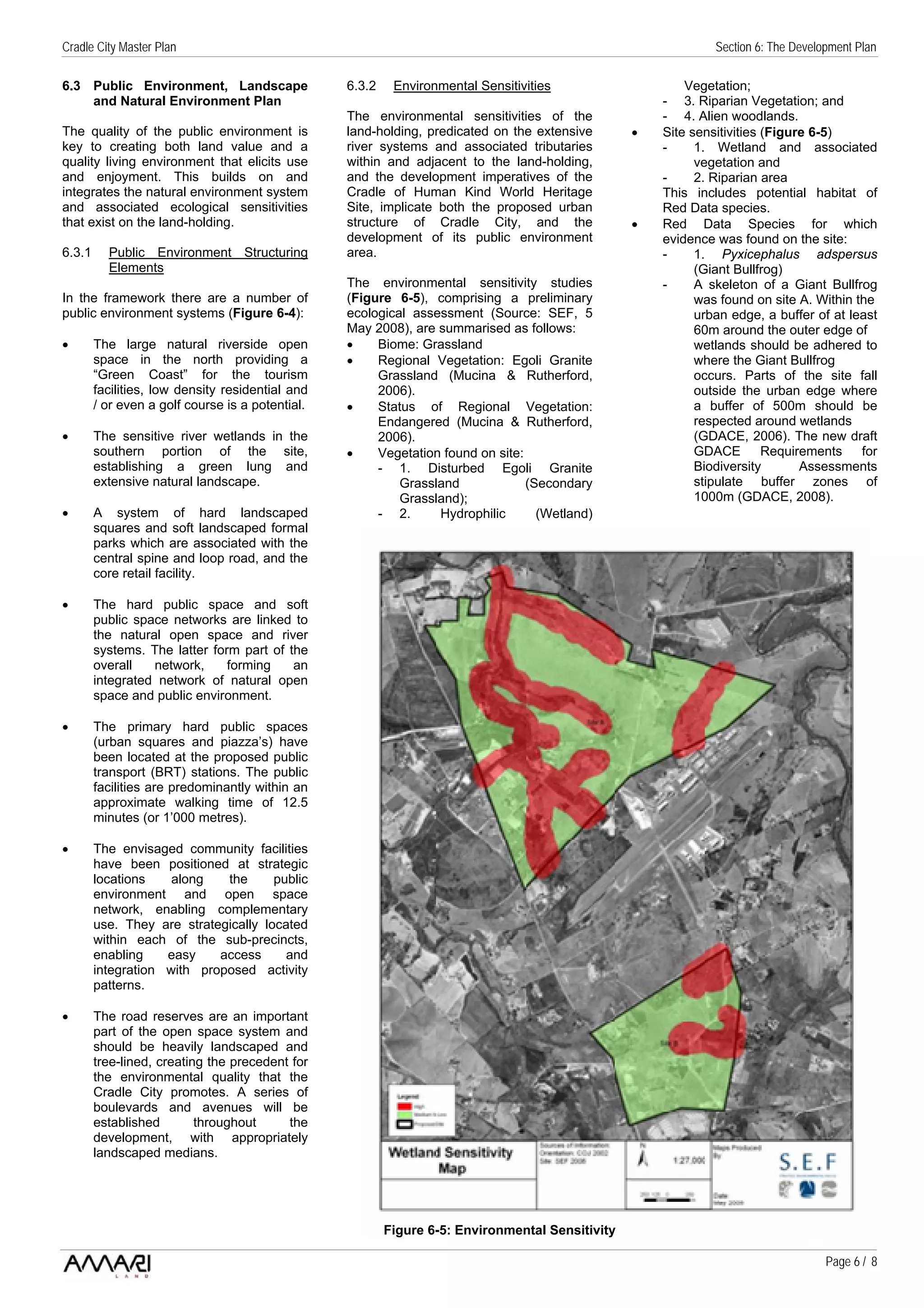 Cradle City Master Plan 30 June 08 Phase 1 | PDF