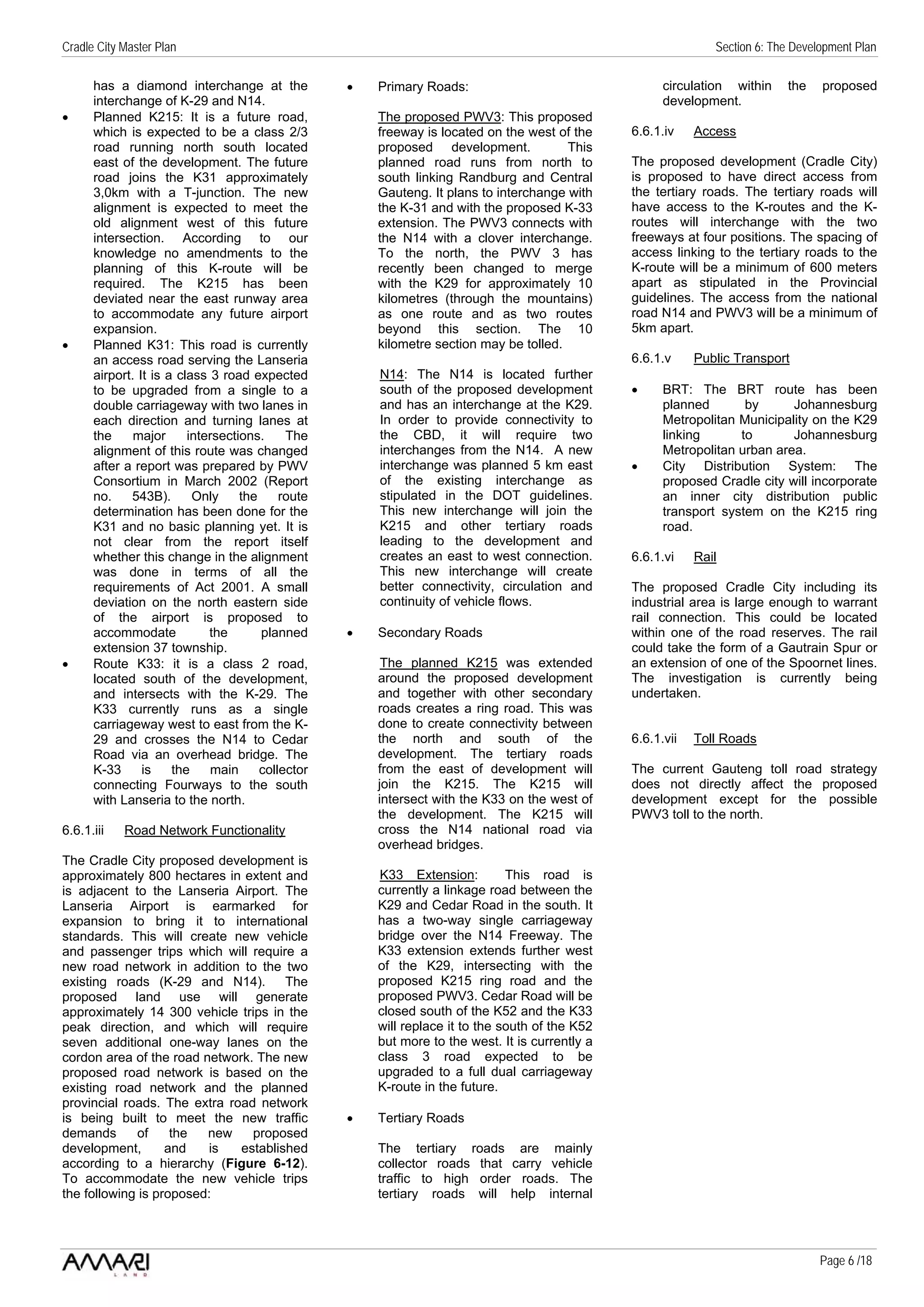 Cradle City Master Plan 30 June 08 Phase 1 | PDF