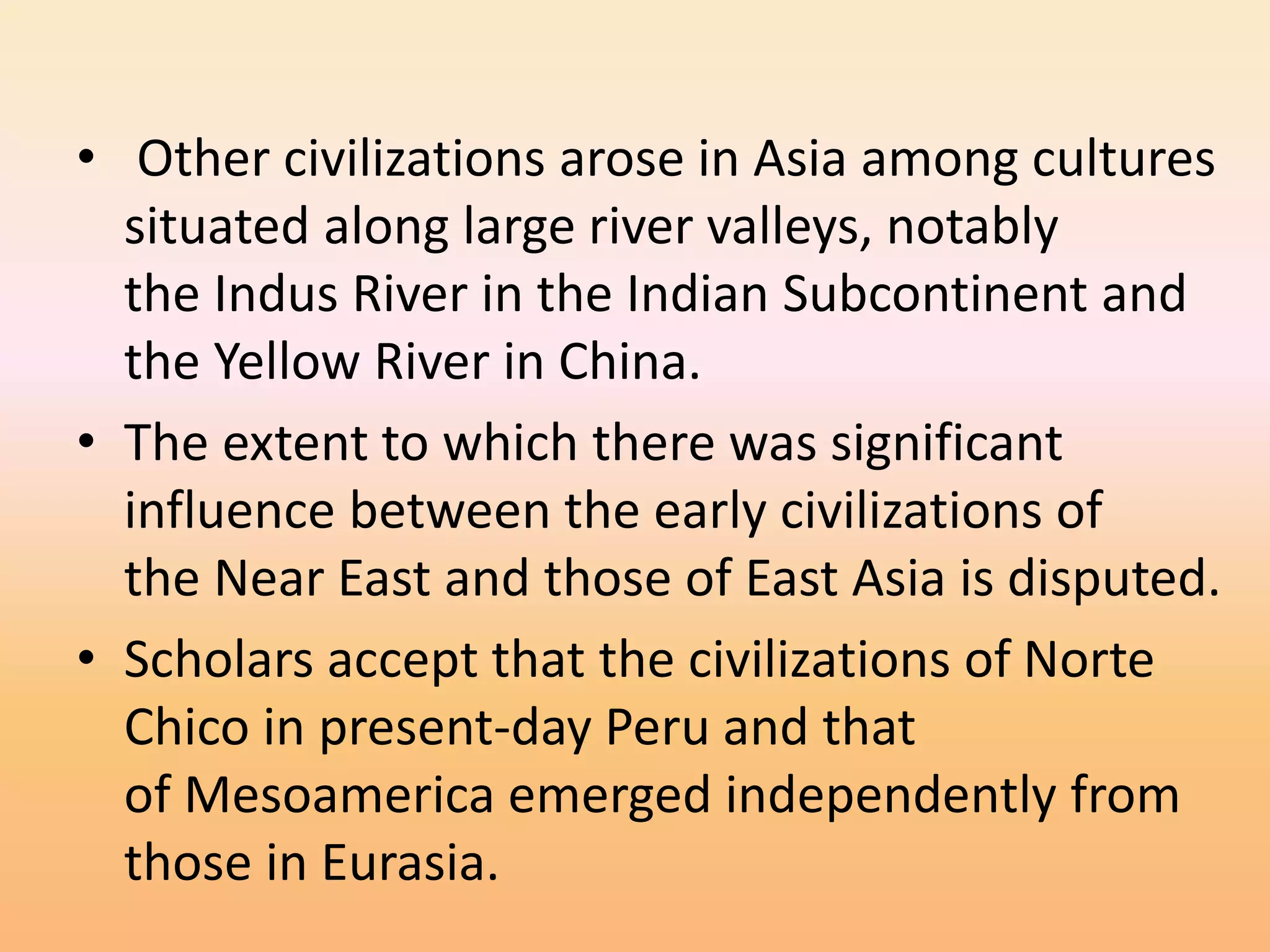 Cradle of civilizations | PPTX