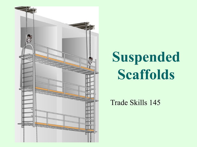 Cradle Operator training for working at height | PPT