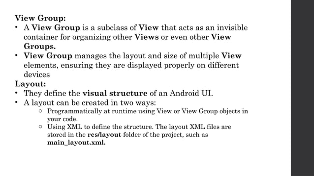 creating User interface in mobile and app dev | PPT creating User interface in mobile and app dev | PPT