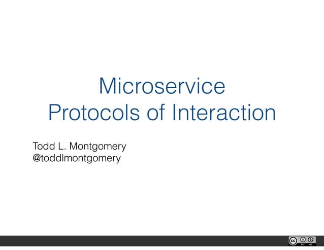 Microservice Protocols of Interaction | PPT