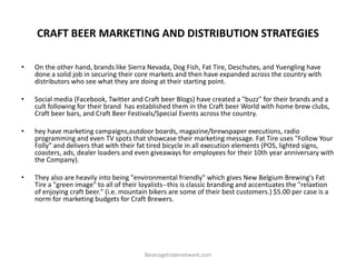 Craft Beer Marketing and Distribution Strategy | PDF