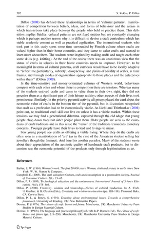 Craft & craft education | PDF