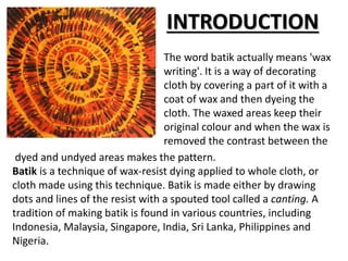 BATIK | PPTX
