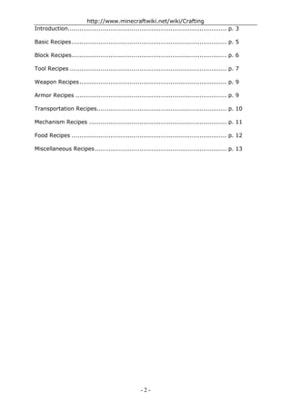 Crafting | PDF