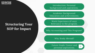 Crafting an Exceptional SOP for Accounting: A Step-by-Step Guide | PPT