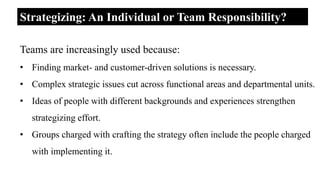 Crafting a Strategy-SM-MBA | PPTX | Business Administration | Business