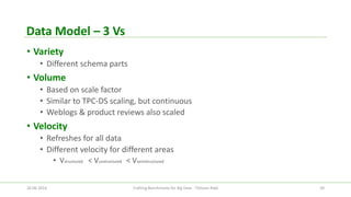 Crafting bigdatabenchmarks | PPT