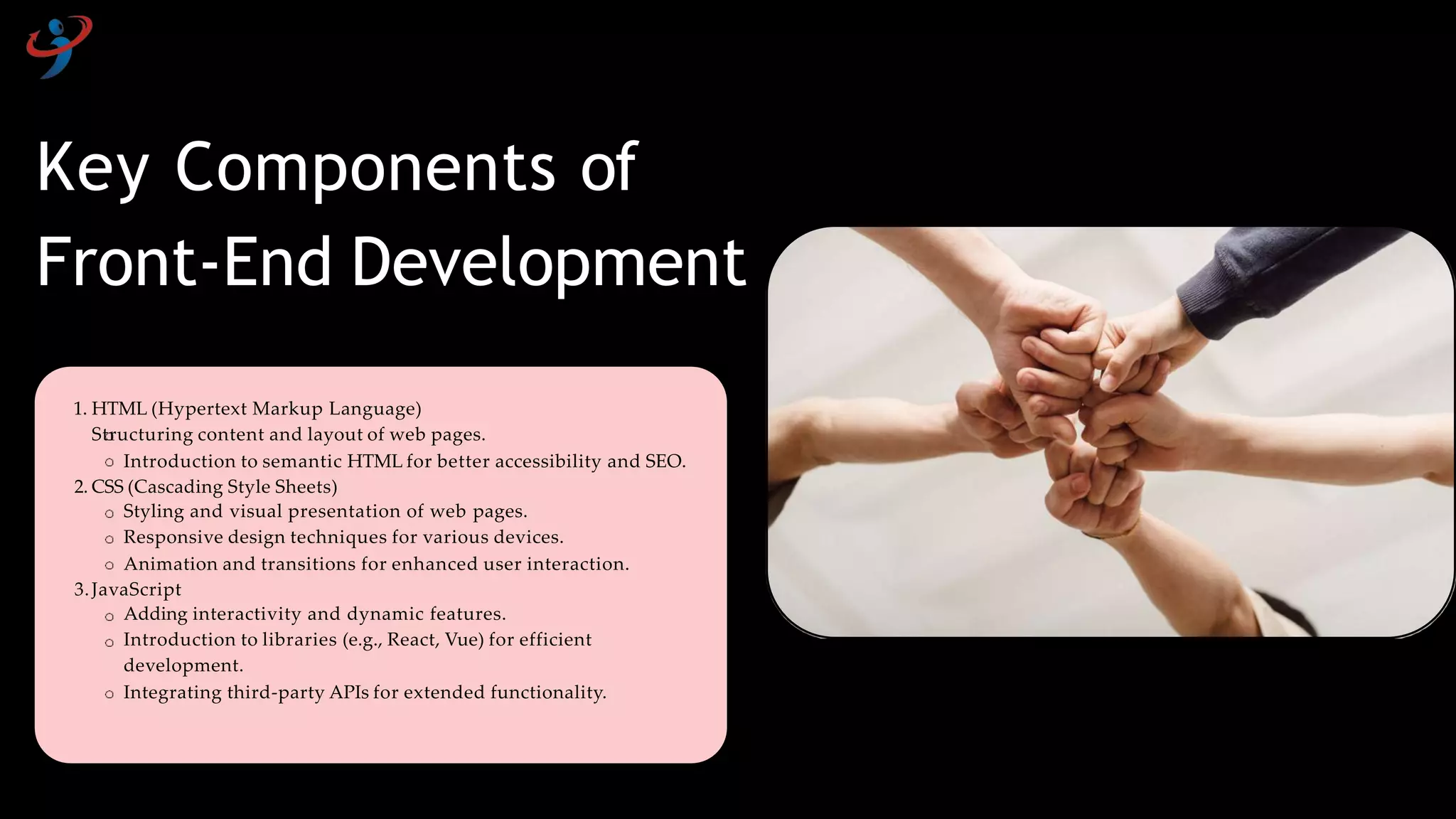 Crafting Digital Experiences Front-End Development Solutions.pptx | Free Download