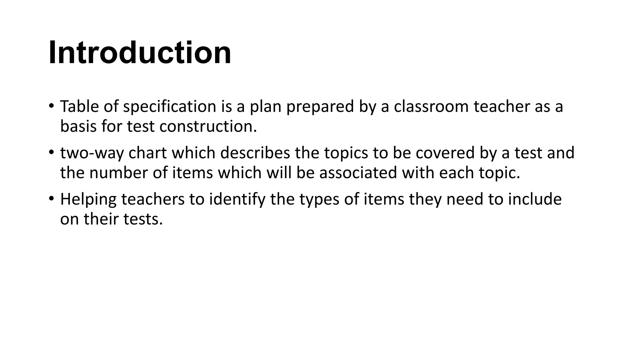 Crafting Effective Tables of Specifications (TOS).pptx