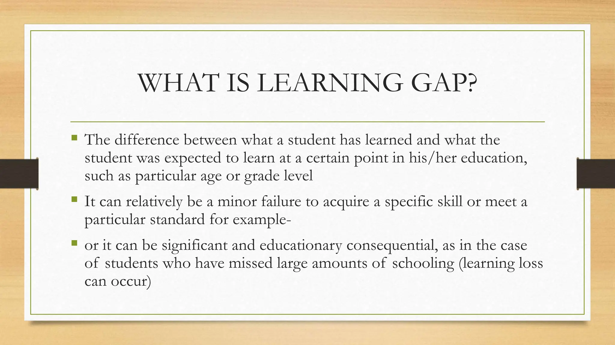 CRAFTING INTERVENTIONS TO ADDRESS LEARNING GAPS.pptx