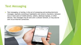 Crafting message for electronic media | PPTX