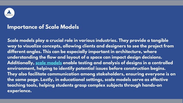 Crafting Scale Models A Comprehensive Guide | PPT