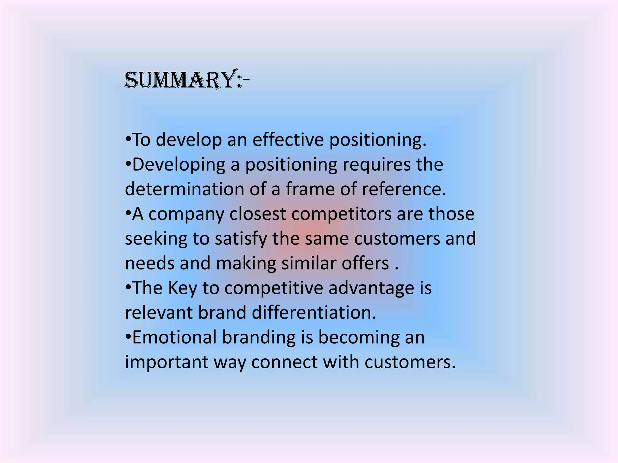 Crafting the brand positioning Kotler | PPTX