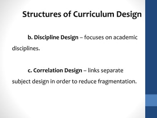 Crafting the curriculum | PPT