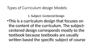 CRAFTING THE CURRICULUM_Fundamental of Curriculum Design.pptx