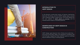 MEPF Designs Excellence in the Cayman Islands | PDF