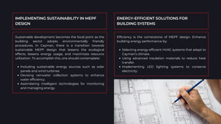 MEPF Designs Excellence in the Cayman Islands | PDF