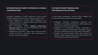MEPF Designs Excellence in the Cayman Islands | PDF