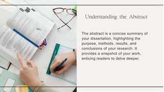 Crafting the Perfect Dissertation Abstract A Comprehensive Guide | PPTX
