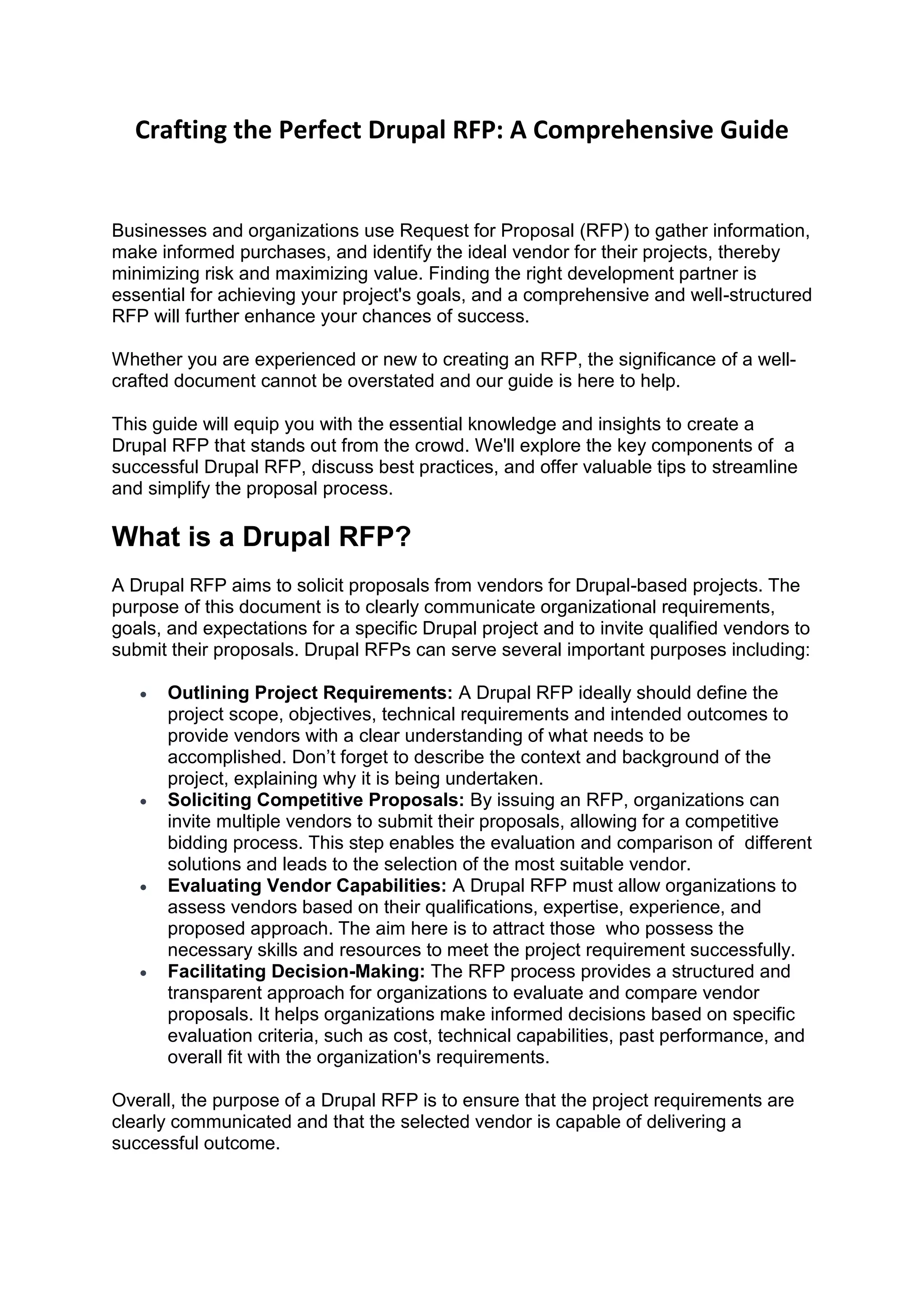 Crafting the Perfect Drupal RFP.docx