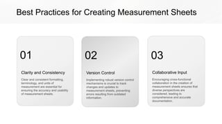 Crafting the Perfect Measurement Sheet with PLM Integration | PPT