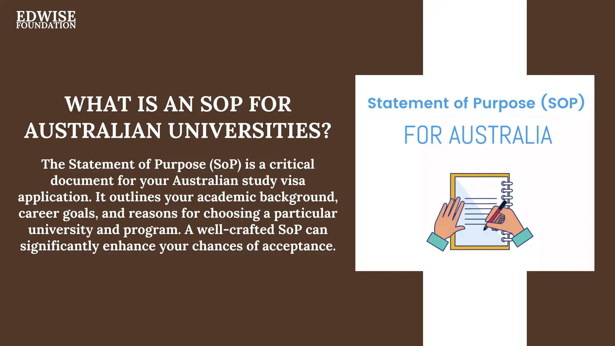 Crafting the Perfect SoP for Australian Universities. | PPT