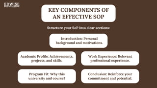 Crafting the Perfect SoP for Australian Universities. | PPT