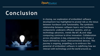 Crafting Tomorrow's Technology Your Guide to Embedded Software ...