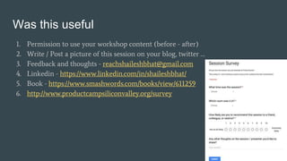 Crafting value-benefit-feature statements | PPT