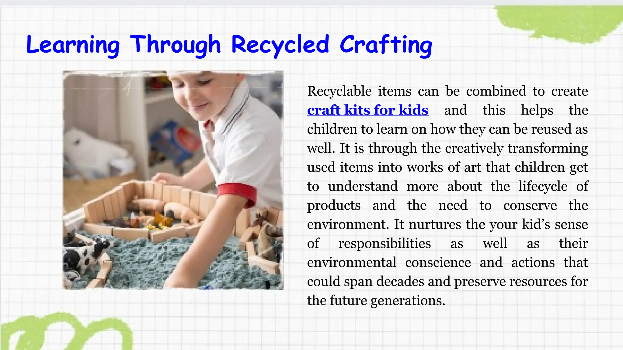 Crafting with Recycled Materials: Teaching Sustainability and ...