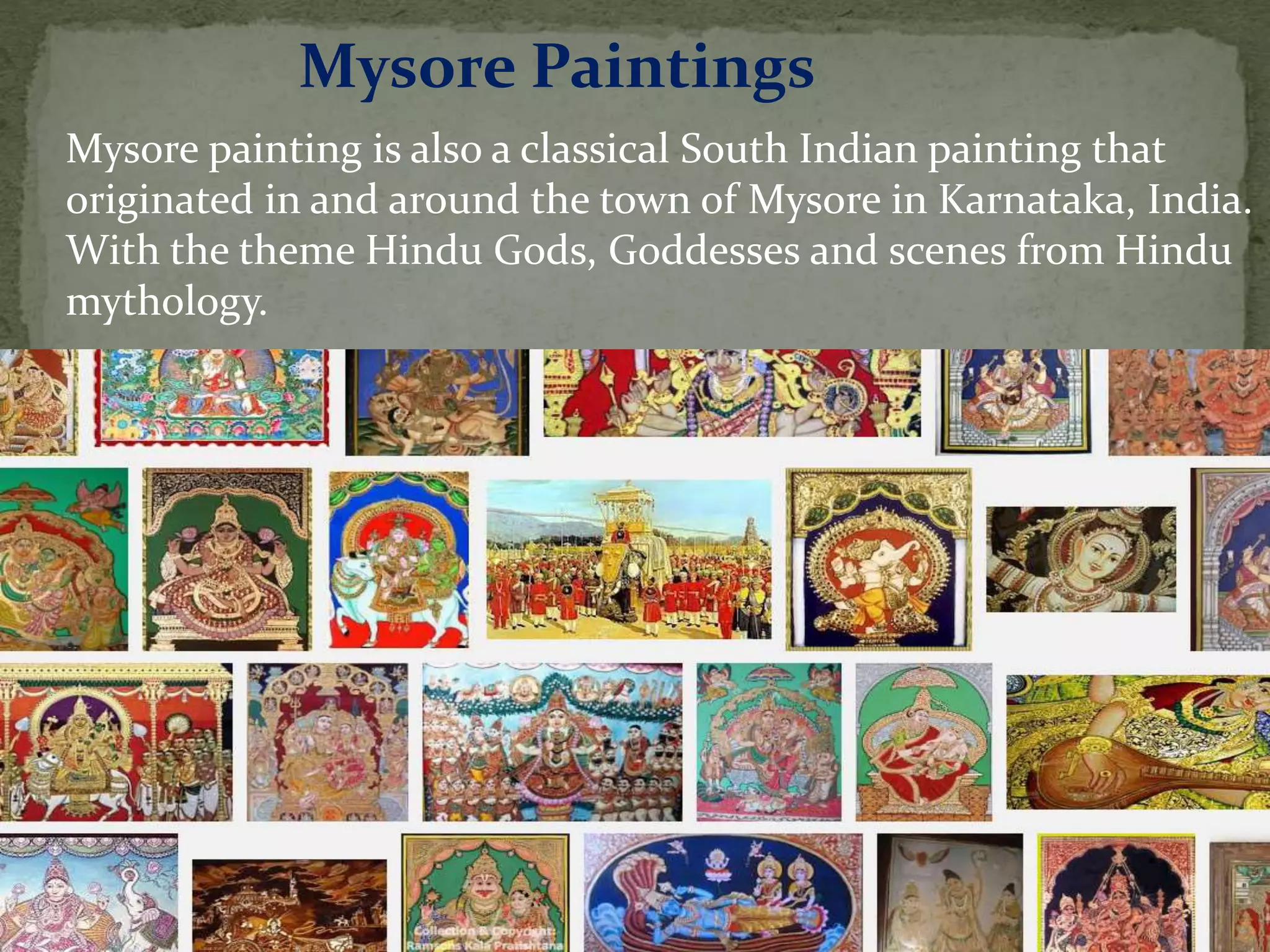 Craftsmanship & types of indian paintings | PPTX