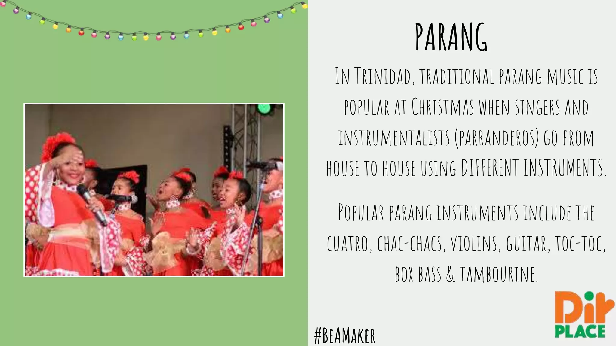 Craft & Social Studies: Christmas in Trinidad and Tobago | PPTX