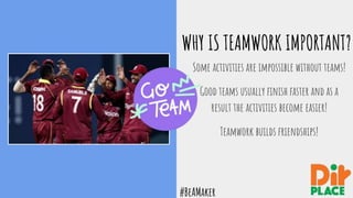 Craft & Teamwork: Let's Work Together | PPTX