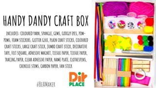 Craft & Teamwork: Let's Work Together | PPTX