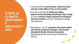 climate responsive architecture-basics | PDF