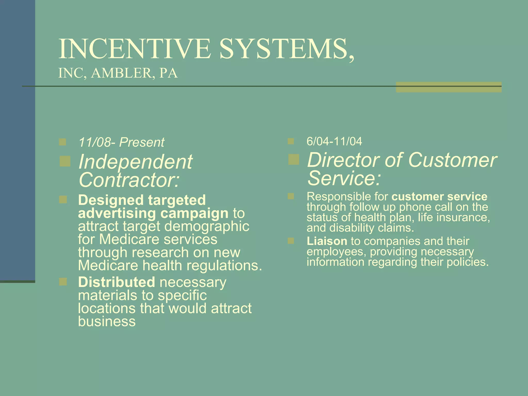 Craig Nussbaum, Msw, Mba Pp Resume | PPT