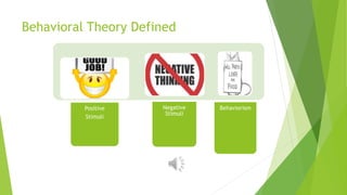 Learning Theory | PPTX