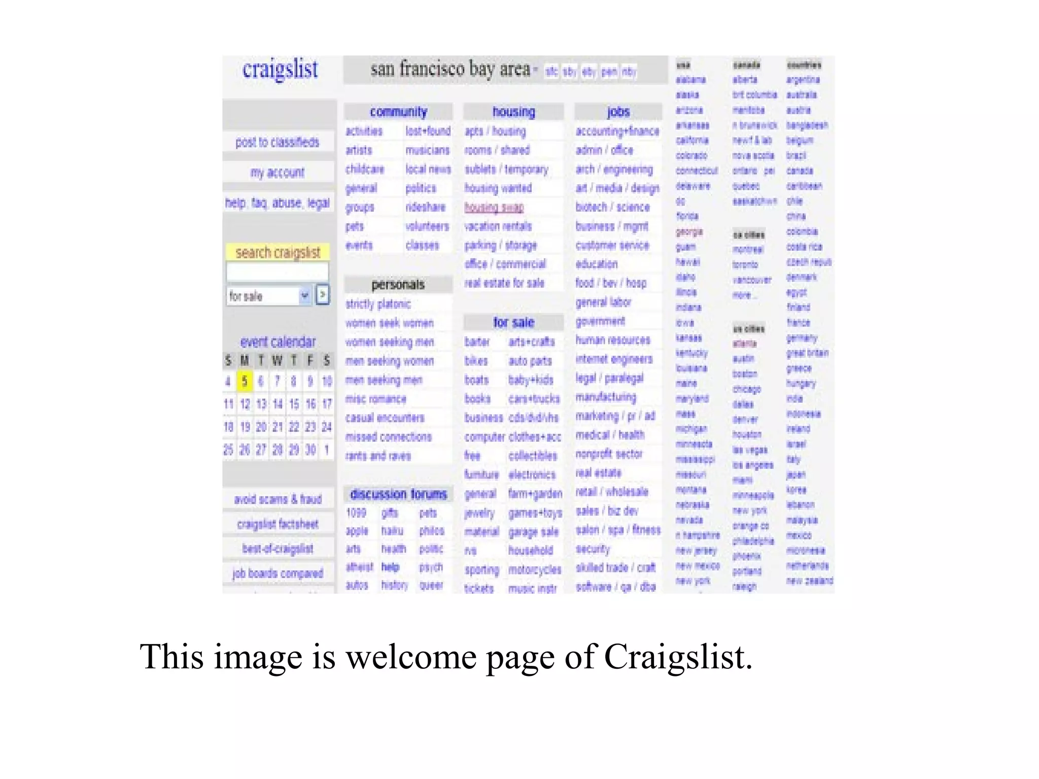 How Craigslist Works | PDF