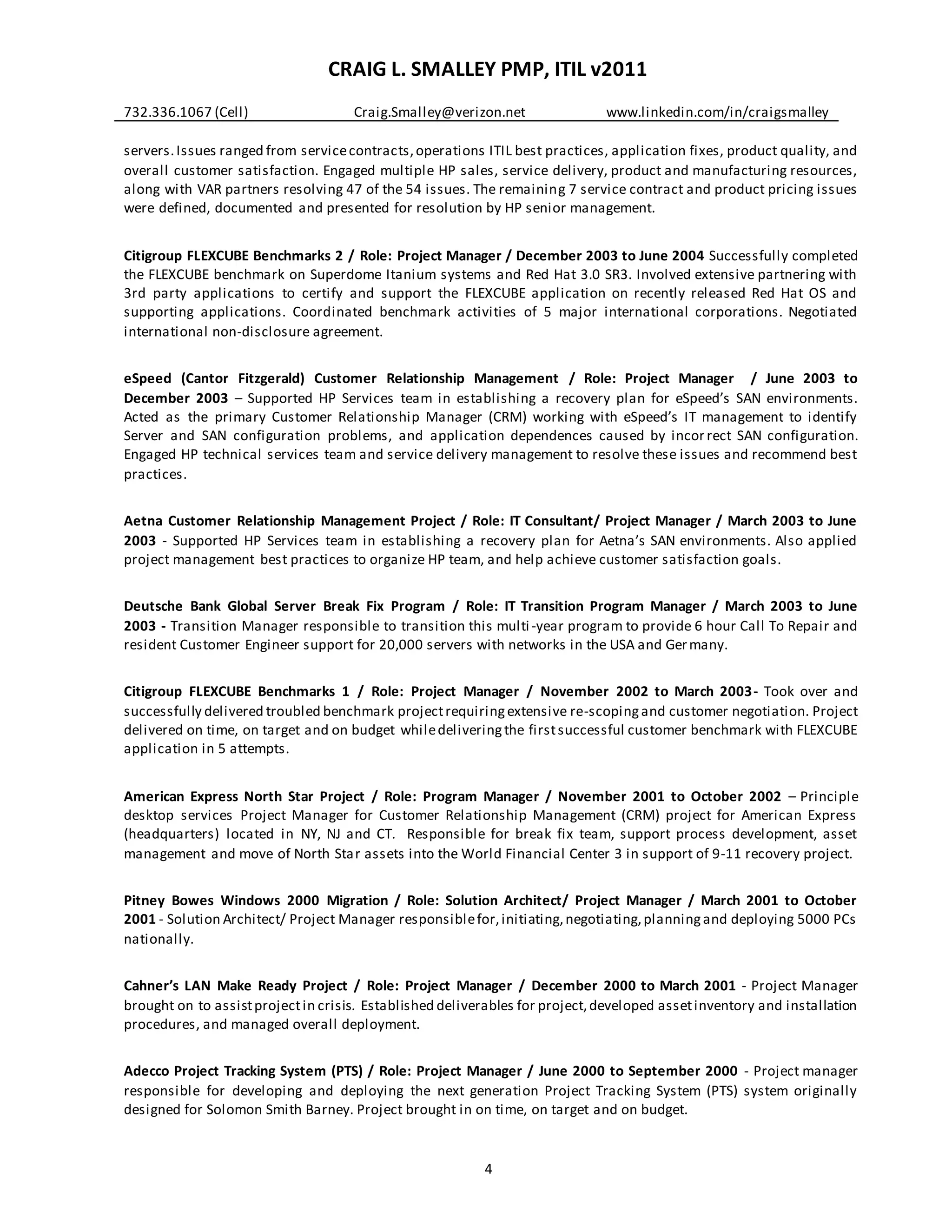 Craig Smalley resume v2 | DOCX