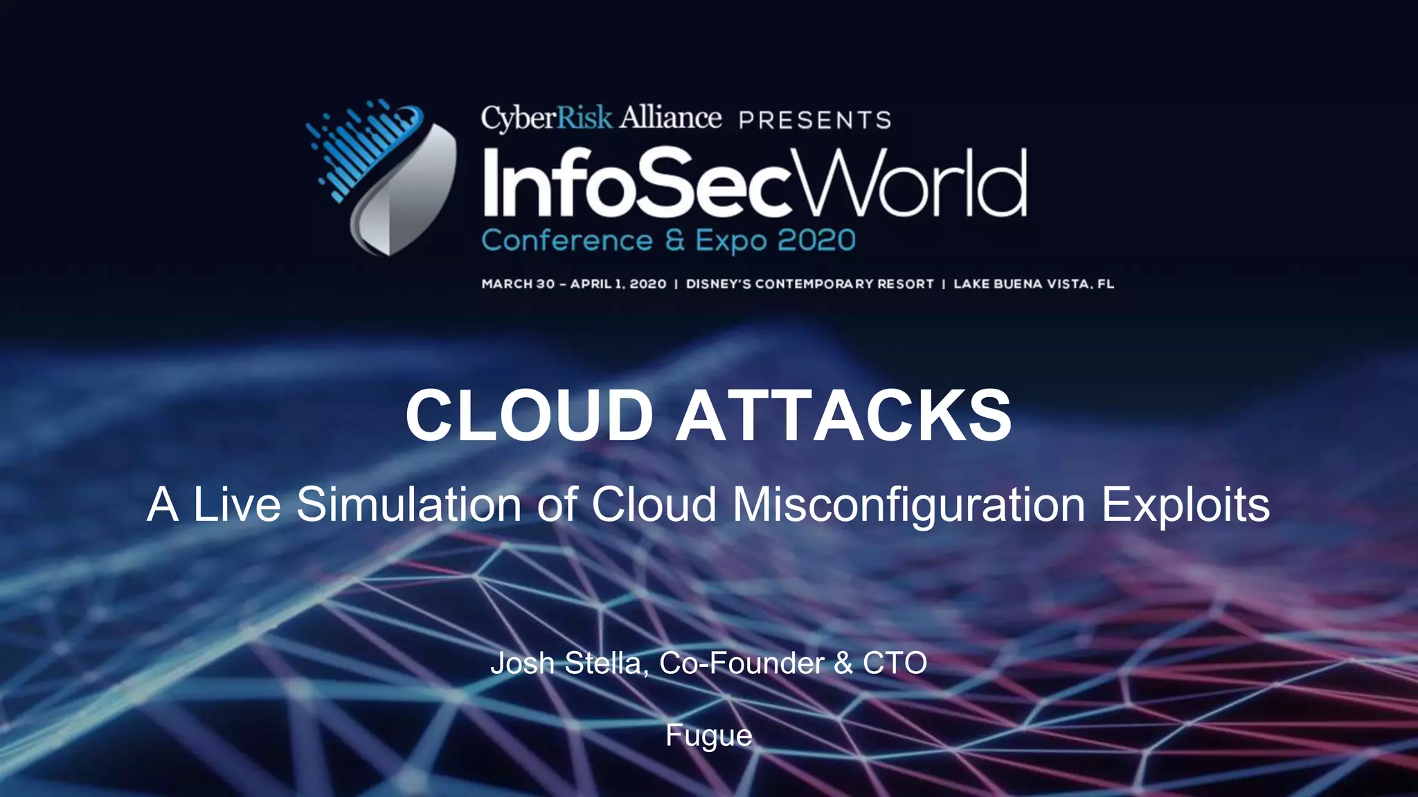 Cloud Attacks: A Live Simulation of Cloud MIsconfiguration Attacks | PPTX