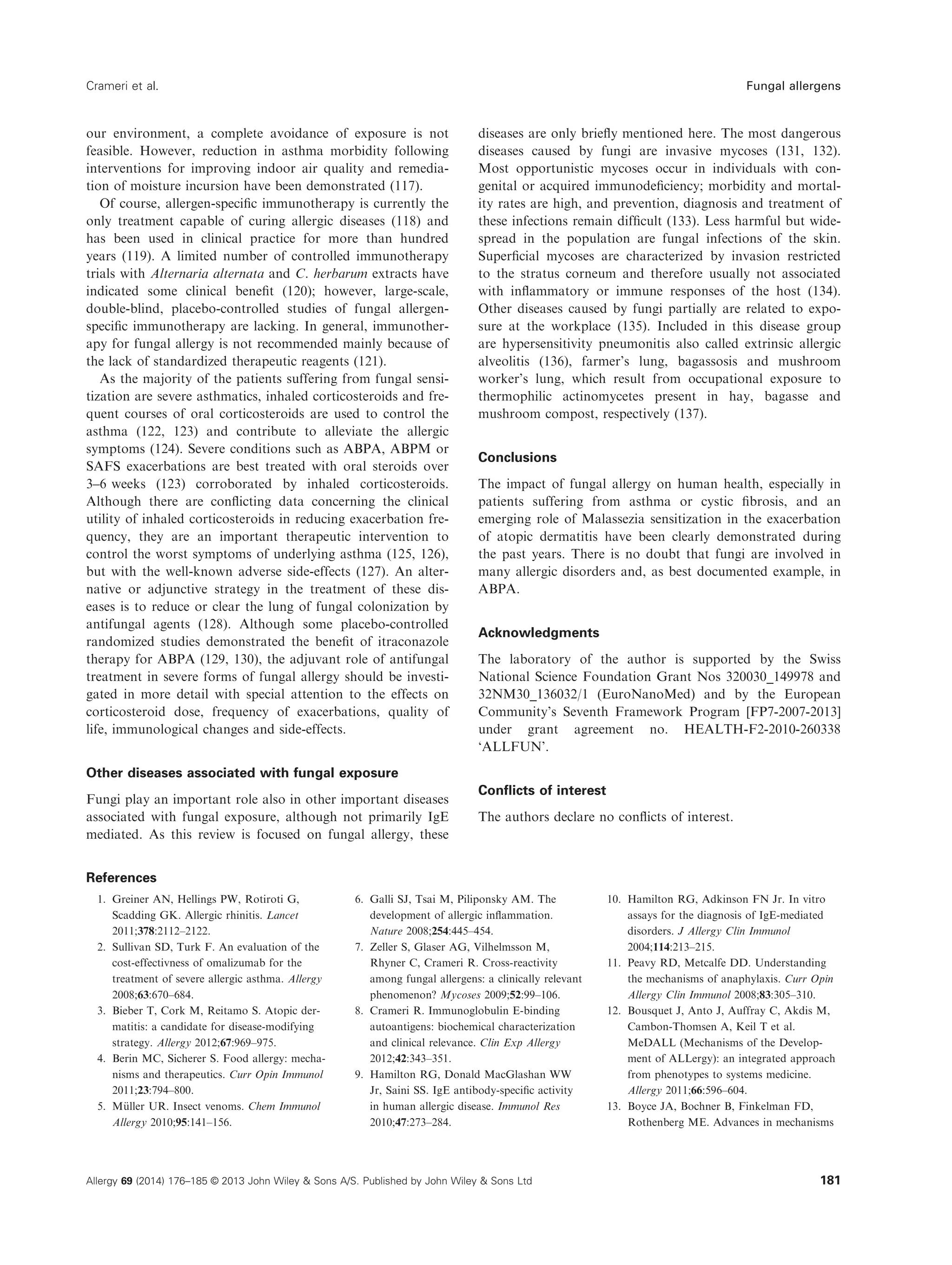 fungi allergy -2014- | PDF