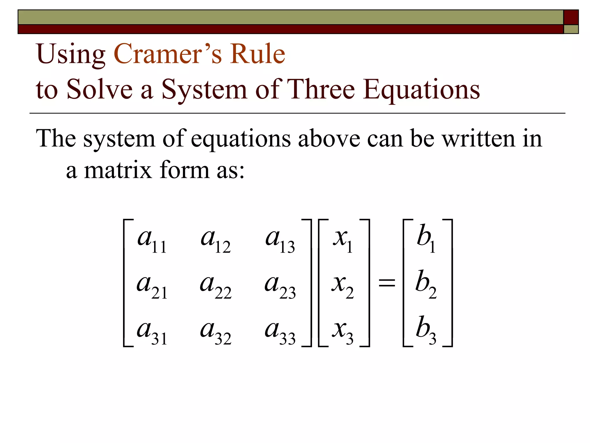Cramers Rule.ppt