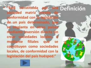 Empresas Transnacionales | PPTX