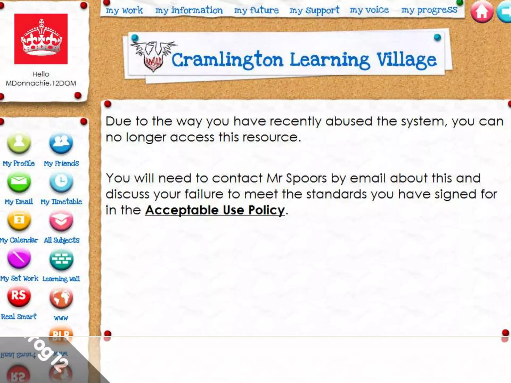 Cramlington Learning Village Presentation from #frog12 | PPT